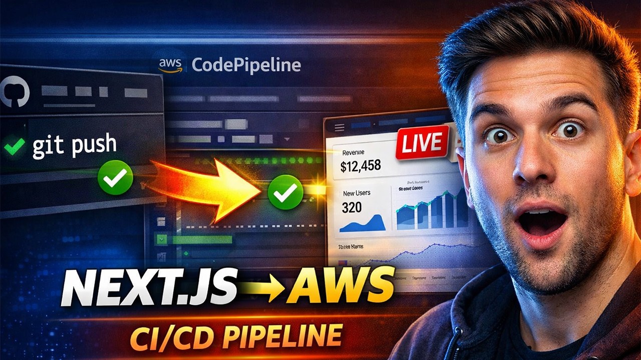 Deploy a Next.js SaaS App on AWS (Full CI/CD with GitHub + CodePipeline)