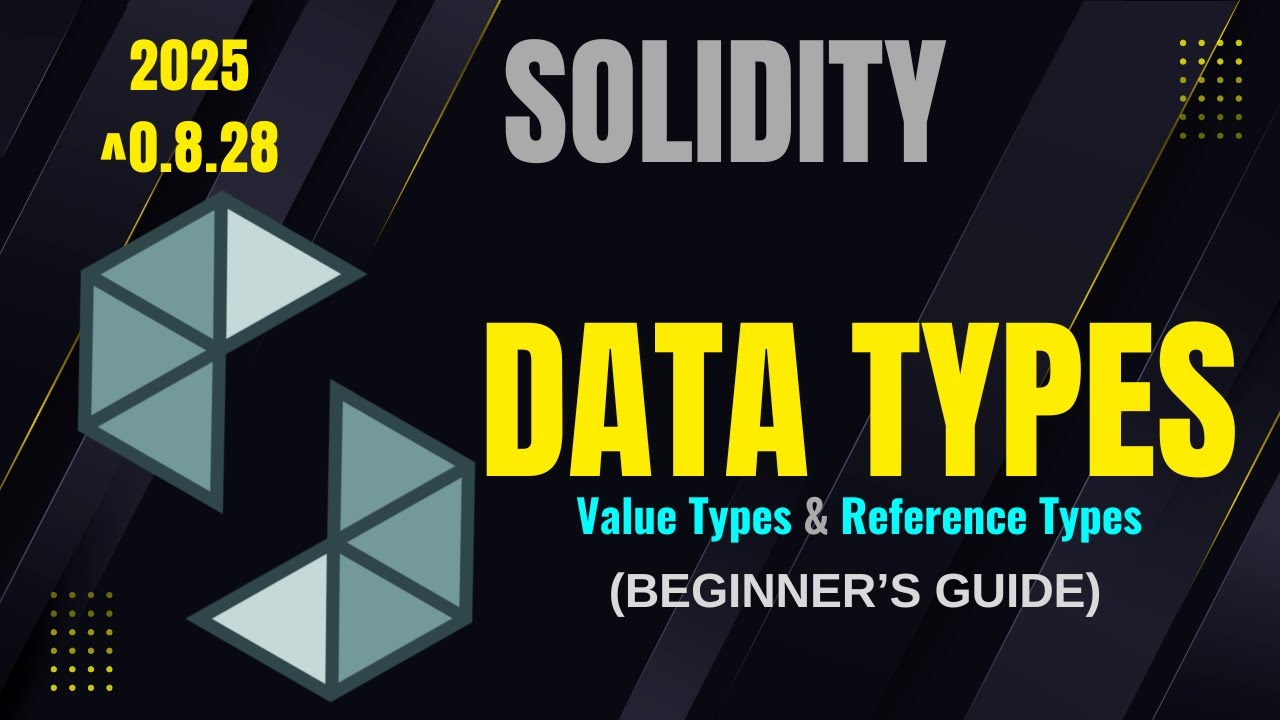 Data Types in Solidity Explained | Value & Reference Types (For Beginners)