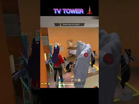 TV TOWER πΌ FREE FIRE π TOKEN CLAM #freefire #freefireclips #gaming #shorts