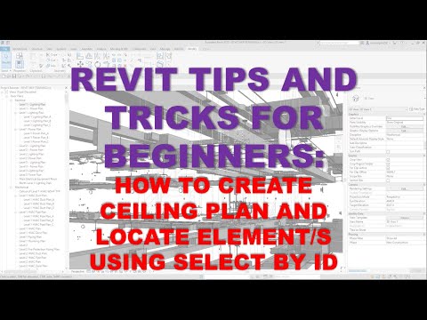REVIT TIPS & TRICKS: HOW TO CREATE CEILING PLAN AND LOCATE ELEMENT/S ...