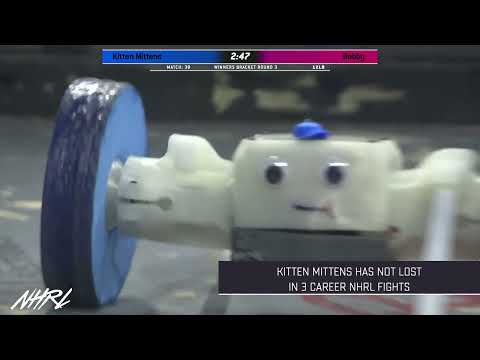 Kitten Mittens vs Bobby - 12lb Robot Combat