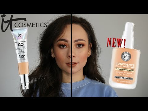 NEW! It Cosmetics Confidence in a Foundation Vs. It Cosmetics CC Cream