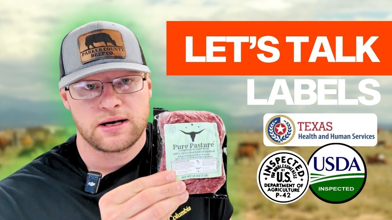 Meat Labels EXPLAINED: What USDA, Grass-Fed, and “Not For Sale” Really Mean | Parker County Beef