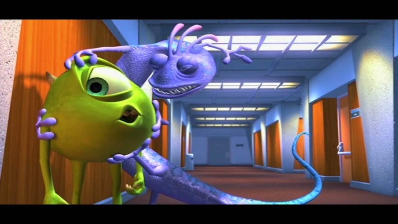Monsters Inc. - Randall and Mike