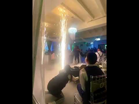 The newlyweds' first dance❤️dancing on the clouds with the sparkles ✨ - DJ ASERE in CT