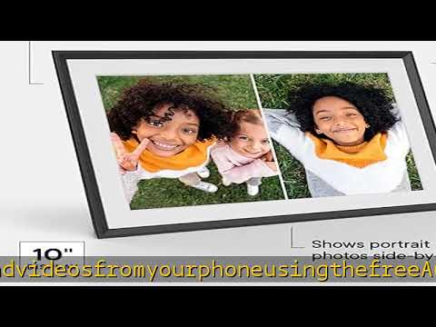 Aura Digital Picture Frame - 10.1" HD Mat Display | Wirecutter's Best Digital Frame for Gifting - S