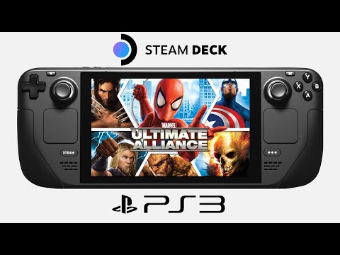 Steam Deck - RPCS3 - Marvel: Ultimate Alliance - SteamOS | PS3 Emulation