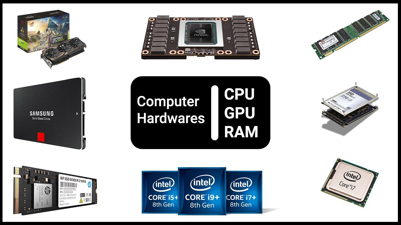 Computer Hardware Essentials: CPU, GPU, RAM, and Storage (2023)