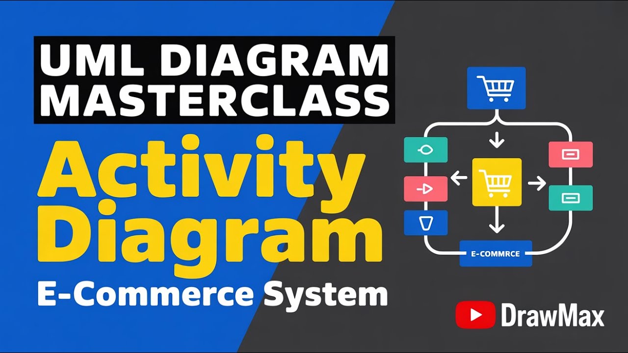 How to Create an Activity Diagram for an E-Commerce System in EdrawMax