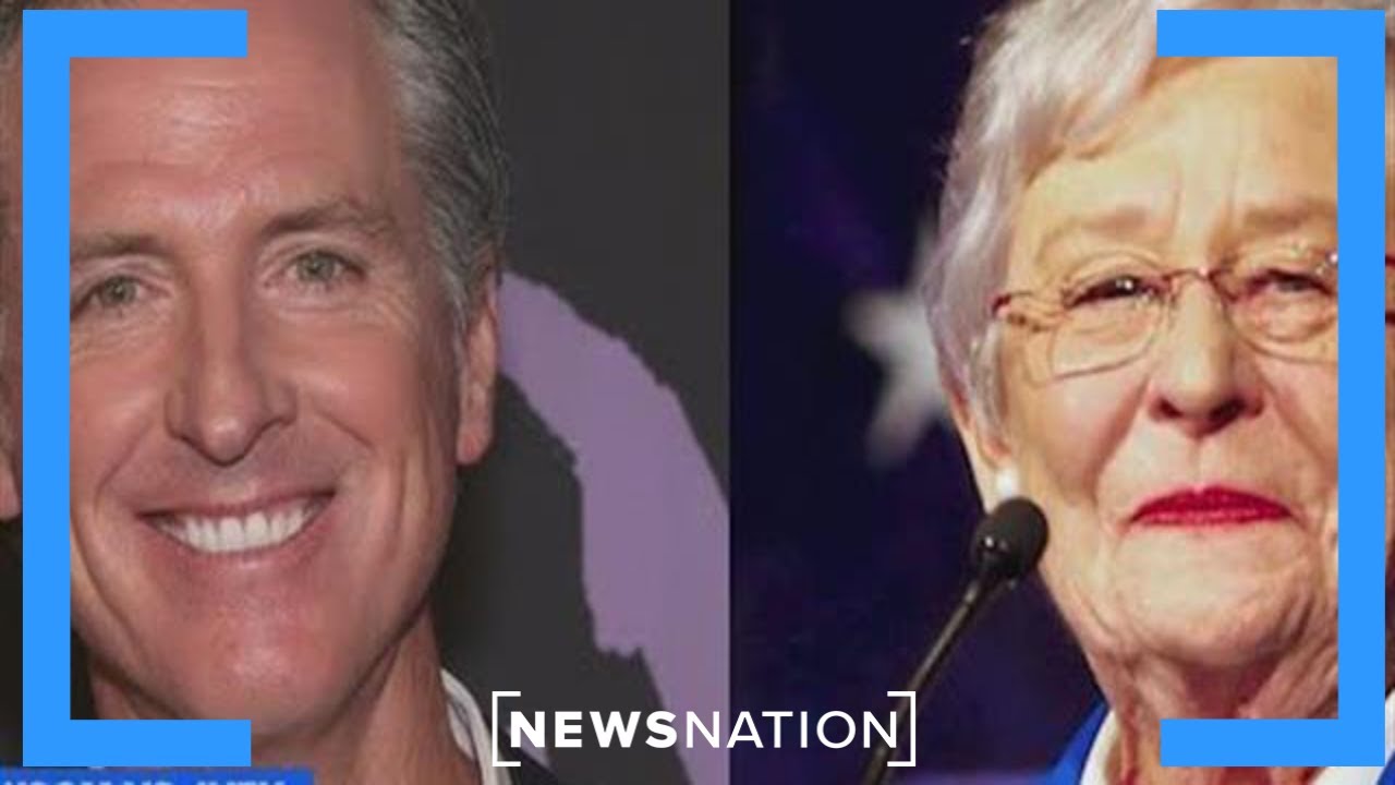 Newsom, Ivey spar on Twitter over education, public safety | Morning in America