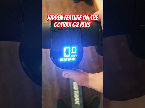 Unlocking the GOTRAX G2 Plus Secret Features #GoTrax #shorts