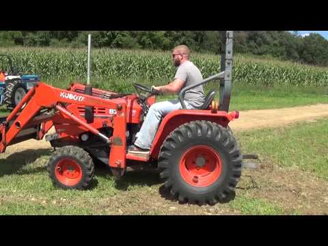 KUBOTA B-20 4X4 COMPACT TRACTOR WTH LOADER AND POWER STEERING