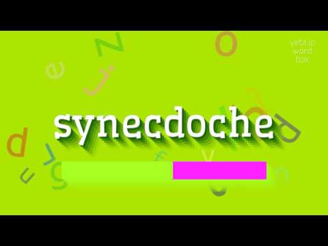 How to say "synecdoche"! (High Quality Voices)