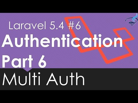 Learn Laravel 5 4 Authentication | Multi Auth Part 1| 6 | Bitfumes - Mind Luster