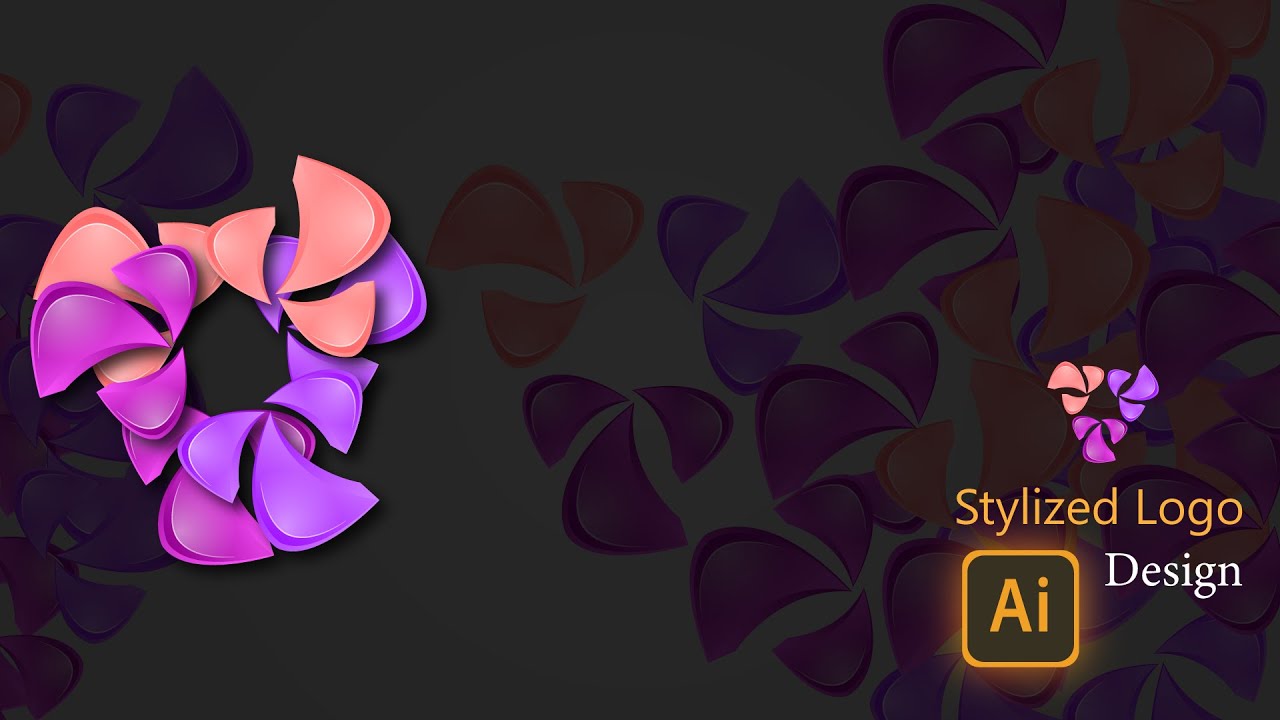 How To Create Triangle Shape Unique Logo | 3D Triangle Logo Design Tutorial | Adobe Illustrator