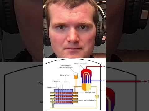How a CANDU Reactor Works in 30 Seconds - Nuclear Engineer Explains #nuclear
