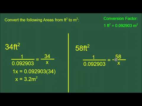 Convert Square Feet to Square Meters