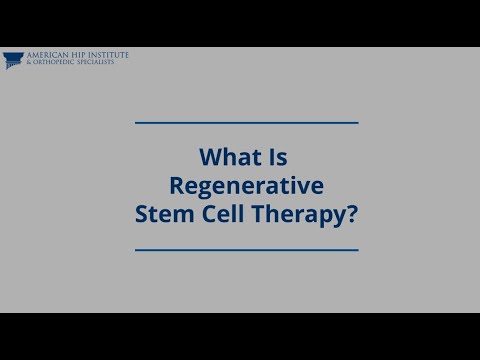 What Is Regenerative Stem Cell Therapy?