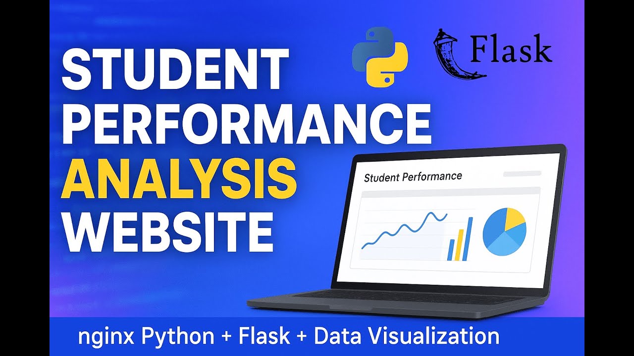 📊 Student Performance Analysis Website | Python Flask + Pandas + SQLite | Full Project Demo