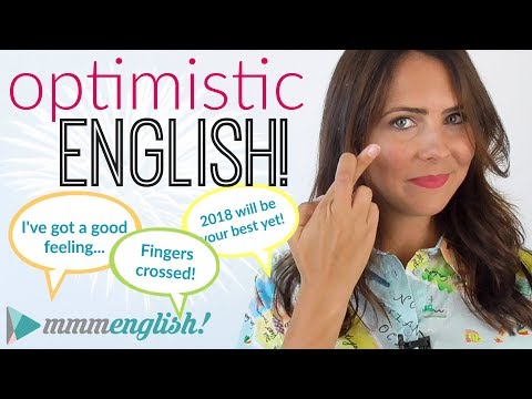 Optimistic English! Talking positively about the new year | Vocabulary and Collocations