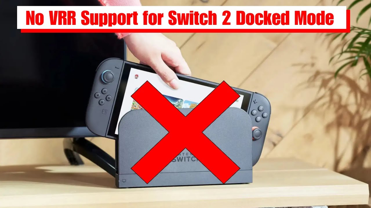 Nintendo Switch 2 Handheld Only VRR Explained