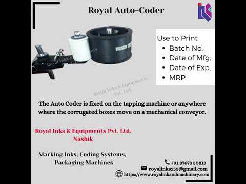 Auto Coder Machine - Auto Carton Coder For Taping Machine Manufacturer from Nashik