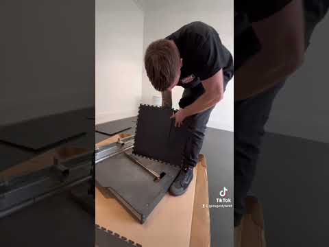 Gym Floor Tiles Cut To Size | Garage Floor Tiles | Modular Floor Tiles | Garage Style Ltd | Home Gym