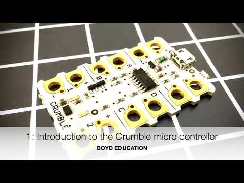 Introduction to Crumble: Simple LED example with a switch