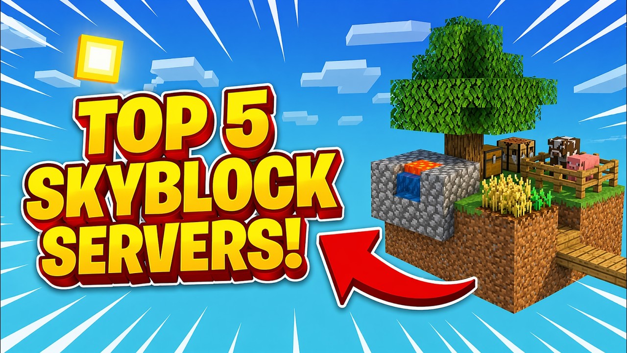 The BEST Minecraft Skyblock Servers to Join Right Now!
