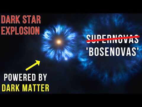 New Study: Dark matter may form exploding 'Dark stars'