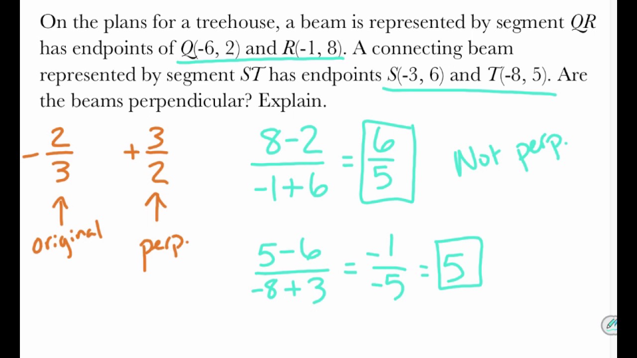 Algebra: 4-4 Parallel and Perpendicular Lines