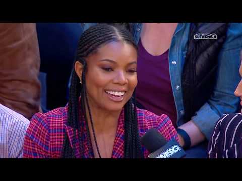 Gabrielle Union Discusses Her Husband's Dwyane Wade's Farewell Tour | New York Knicks