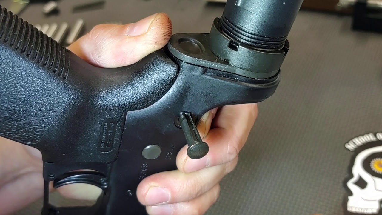 AR Takedown Pin swap without disassembly