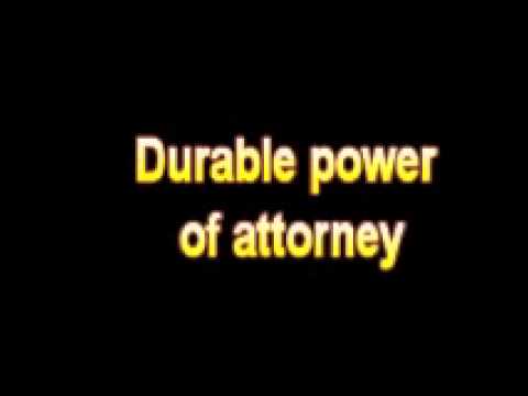 What Is The Definition Of Durable power of attorney - Medical Dictionary Free Online