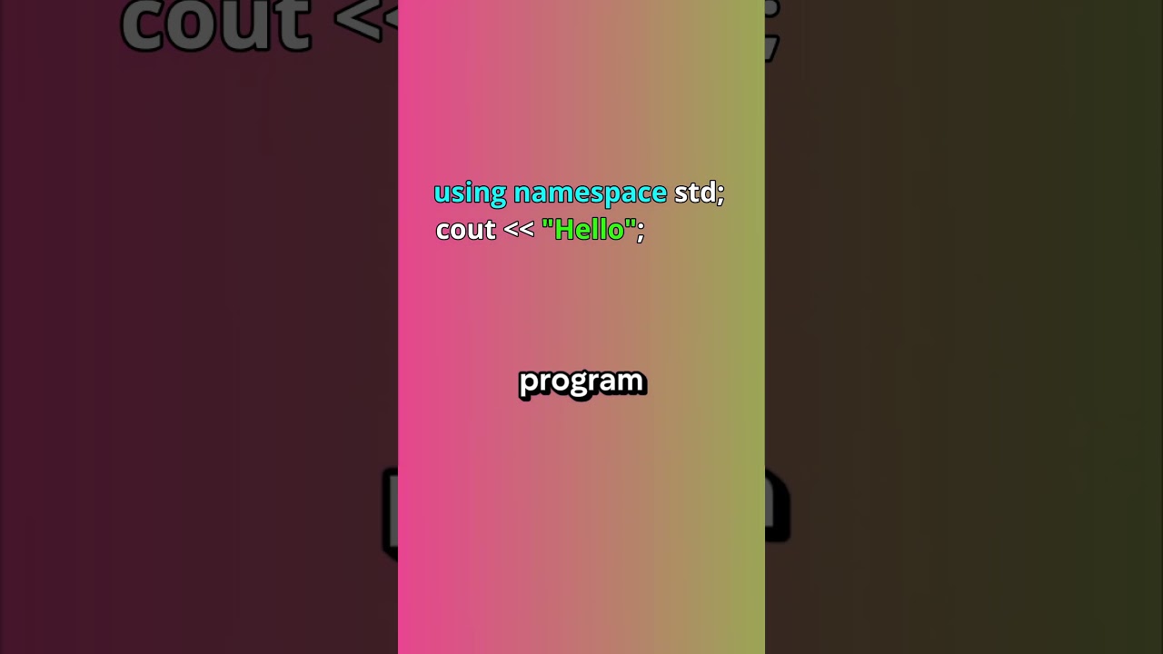 Why You Should Never Use using namespace std in C++