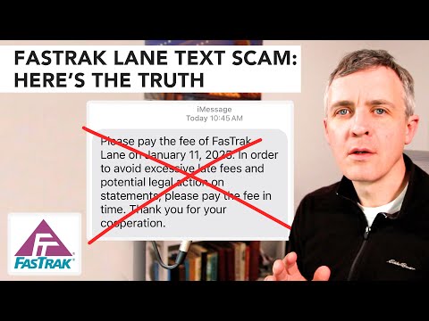 FasTrak Lane Text Scam: Here's the Truth