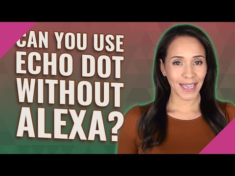 Can you use echo dot without Alexa?