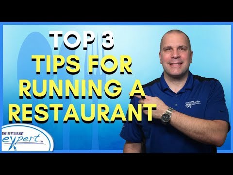 Restaurant Management Tip - Top 3 Tips for Running a Restaurant #restaurantsystems