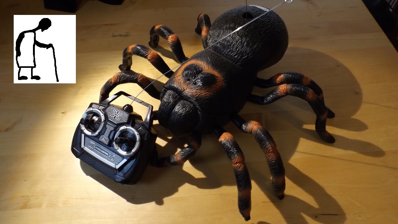 Let's convert my Infrared Spider to 27MHz radio control