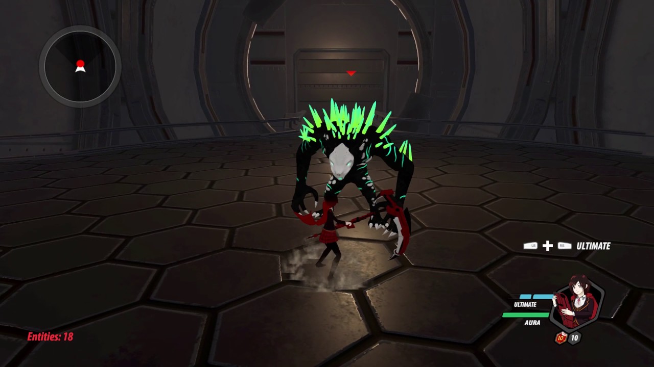 RWBY: Grimm Eclipse - Ruby vs Mutant Beowolf