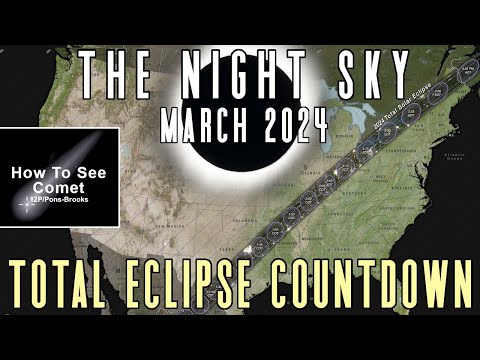 The Night Sky | March 2024 | How to Prepare for the Total Solar Eclipse ...