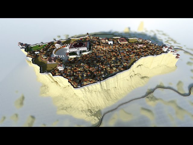 Desert Castle of Masada Minecraft Map