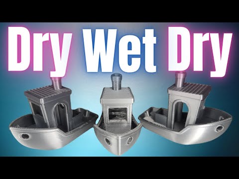 How Bad is Wet 3d Printer Filament Really? (Is it any good once dried?)