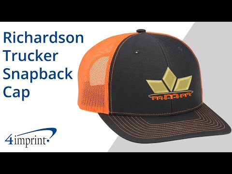 Richardson Trucker Snapback Cap - Custom Cap by 4imprint Canada