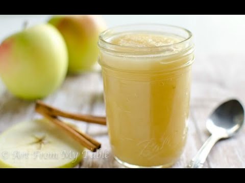 Easy Applesauce with your KitchenAid Stand Mixer