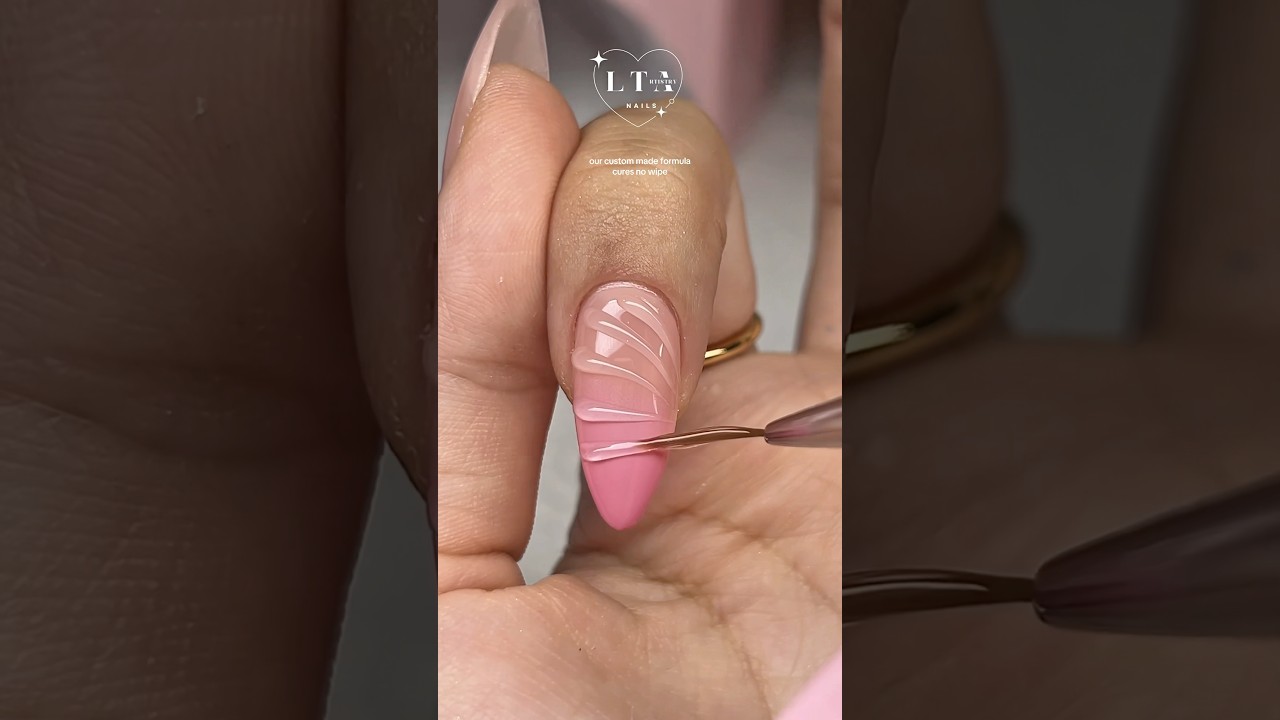 3D Nail Art that pops💕 #nails #nailart #nailtutorial