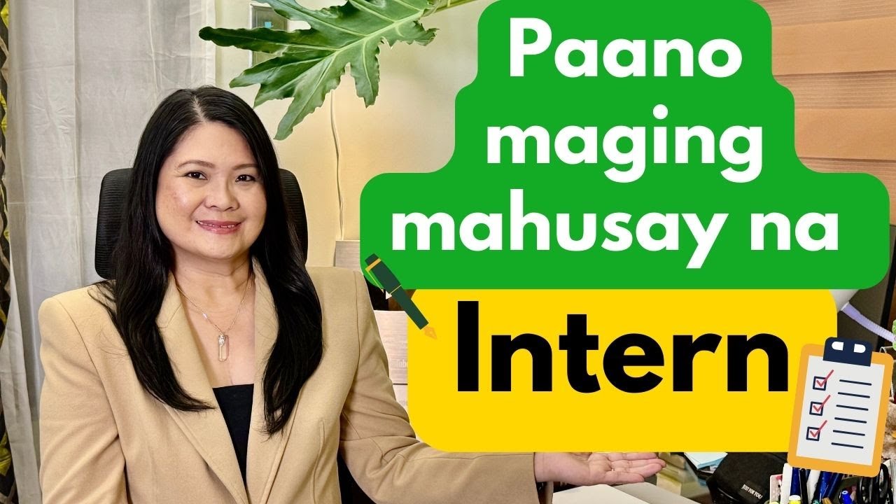 Paano maging mahusay na intern | OJT tips