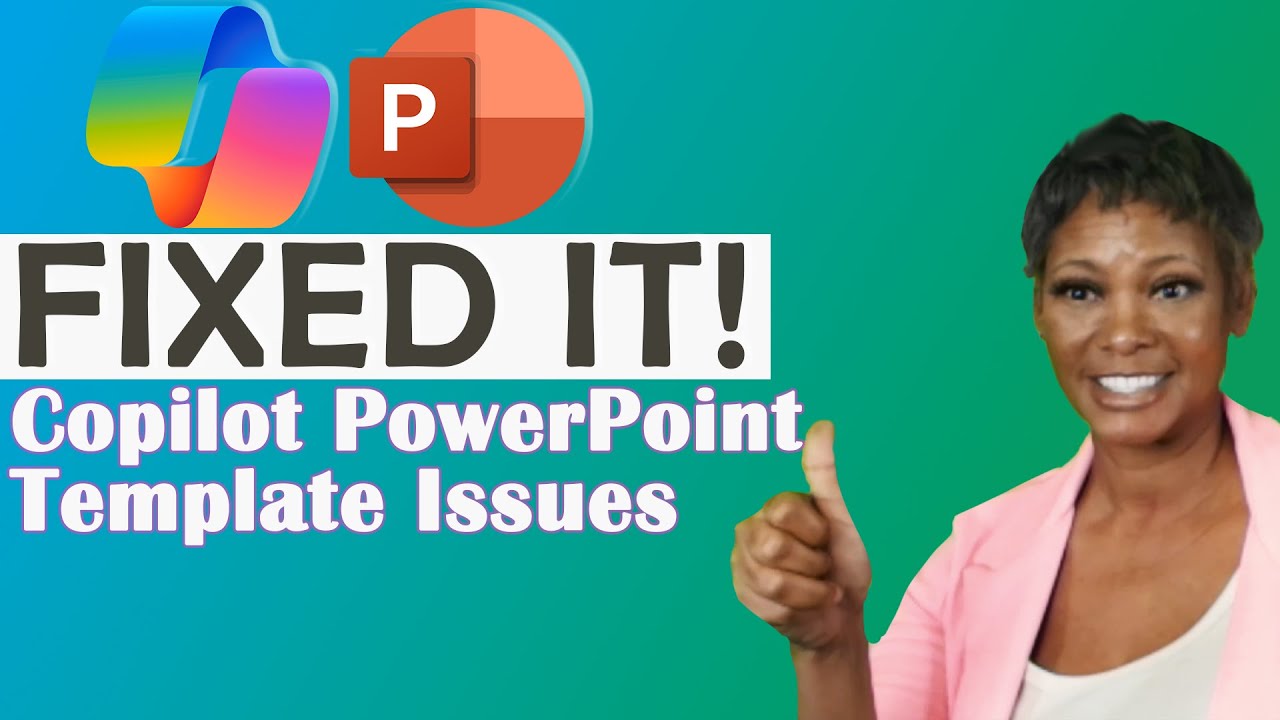 Make CoPilot Match Your PowerPoint Template PERFECTLY!