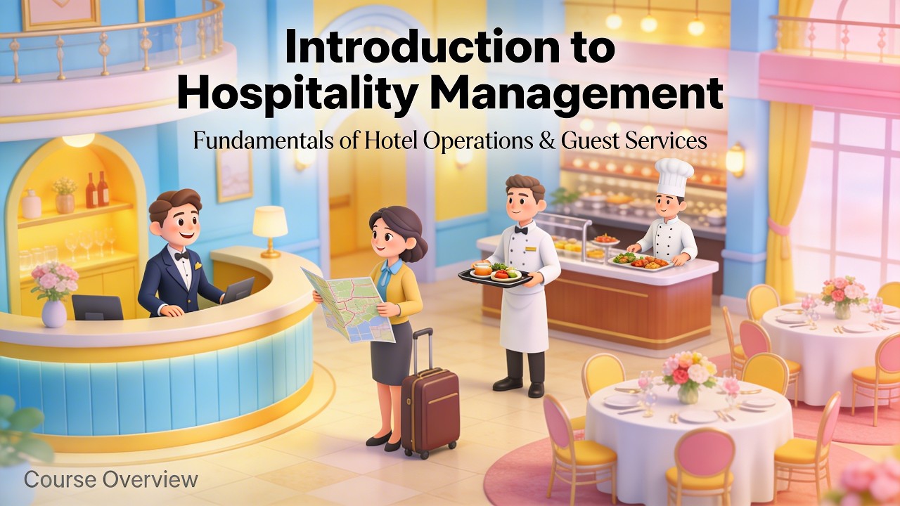 Introduction to Hospitality Management (15 Minutes)