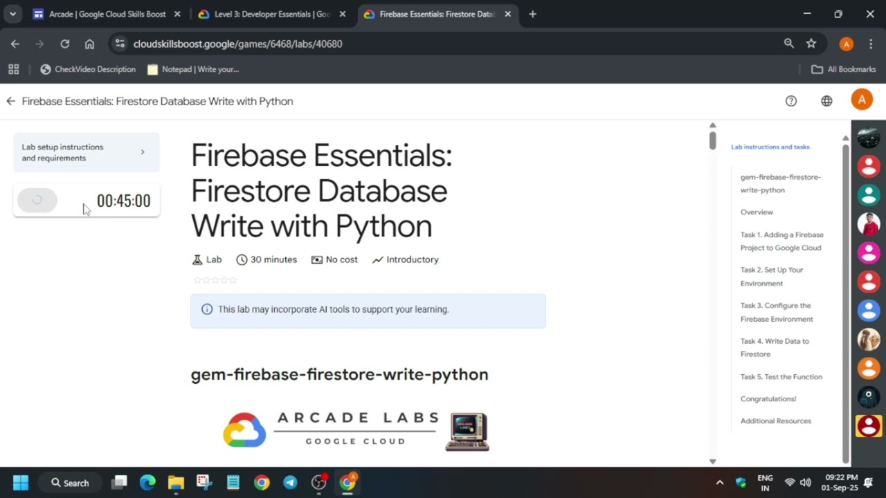 Firebase Essentials: Firestore Database Write with Python gem-firebase-firestore-write-python